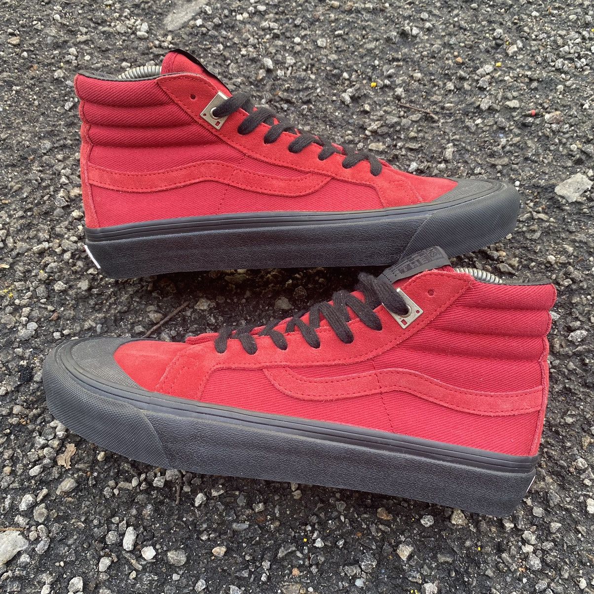 Alyx × Vans Alyx x Vans Sk8-Hi Red Sneakers | Grailed
