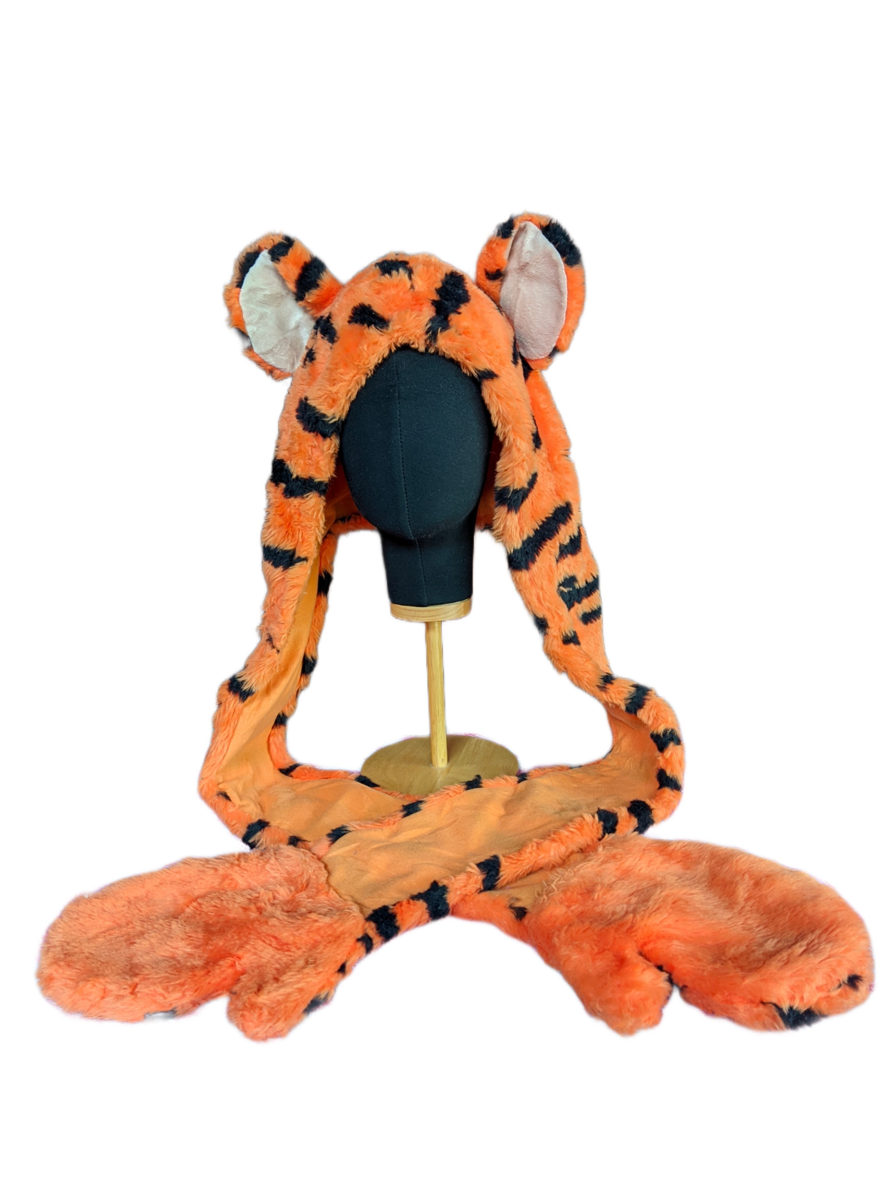 Disney × Hat × Tokyo Disney Tiger fan cap muffler gloves Winnie The ...