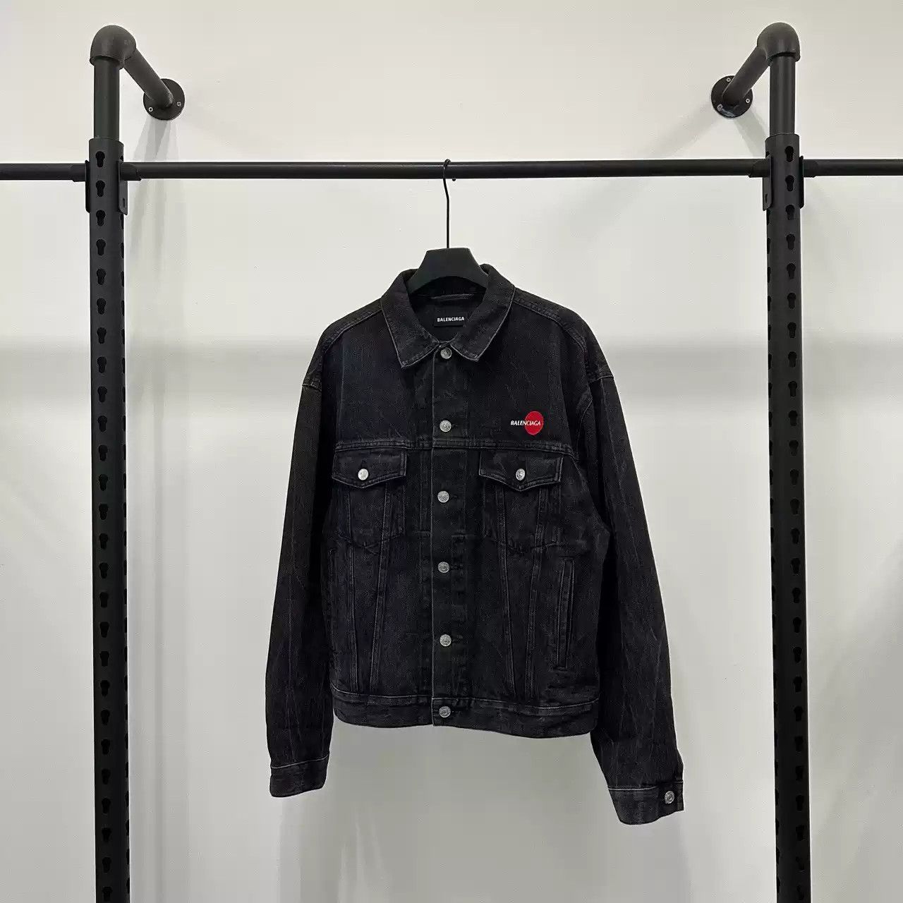 Balenciaga Balenciaga SS20 Mastercard Embroidery Logo Washed To Make ...