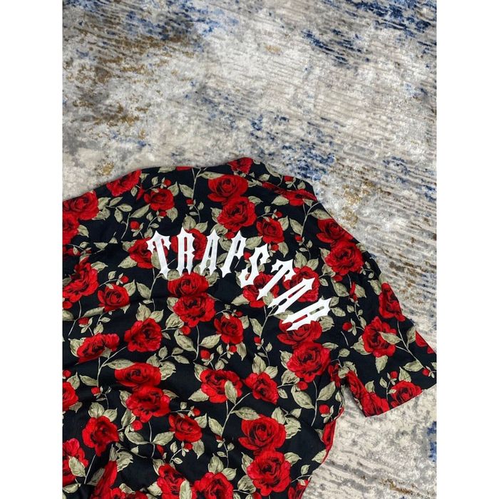 Trapstar London TRAPSTAR LONDON FLORAL ROSES SHIRT BRED DRILL SUPREME ...