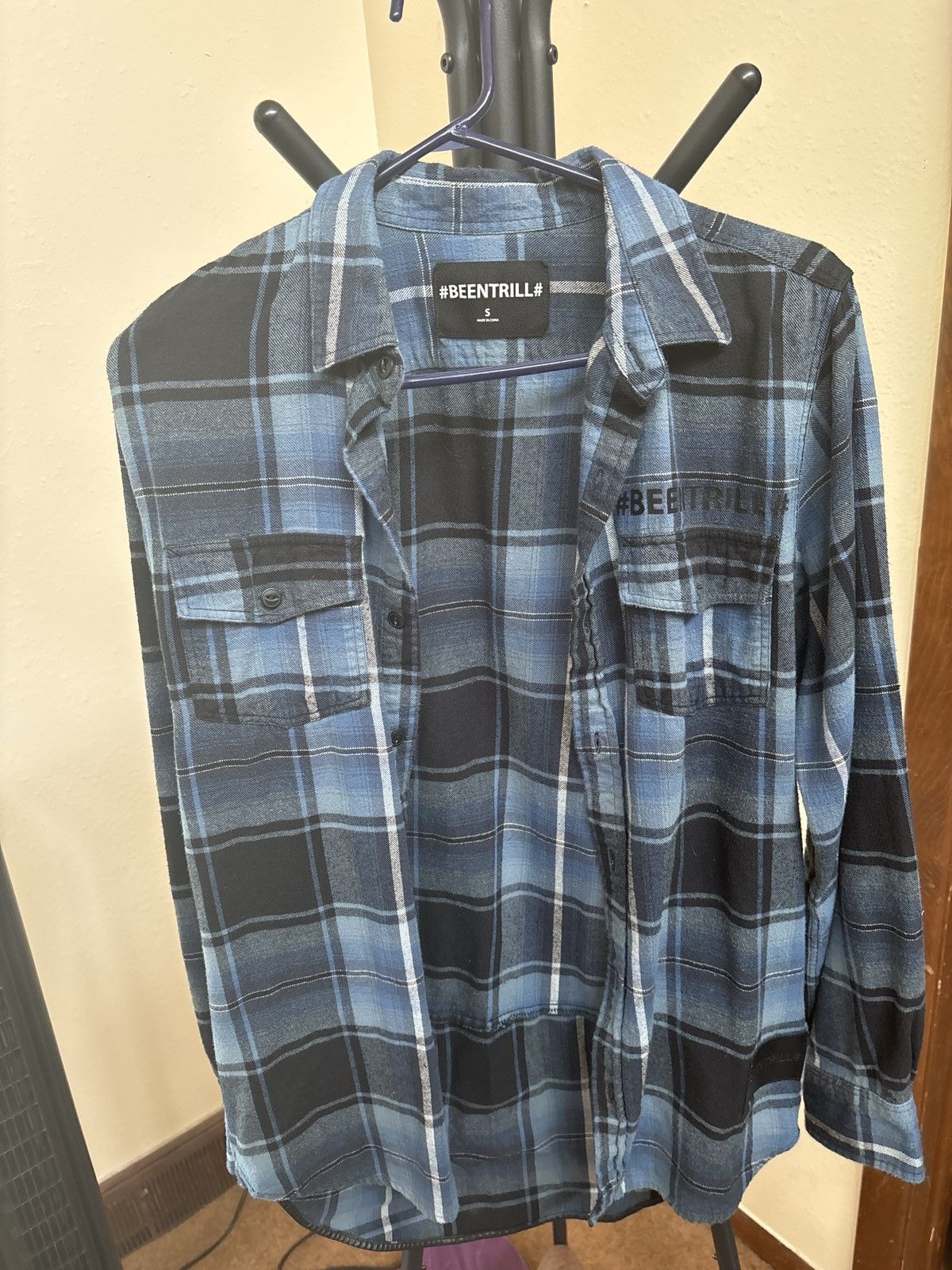 Been Trill Been Trill OG blue flannel | Grailed