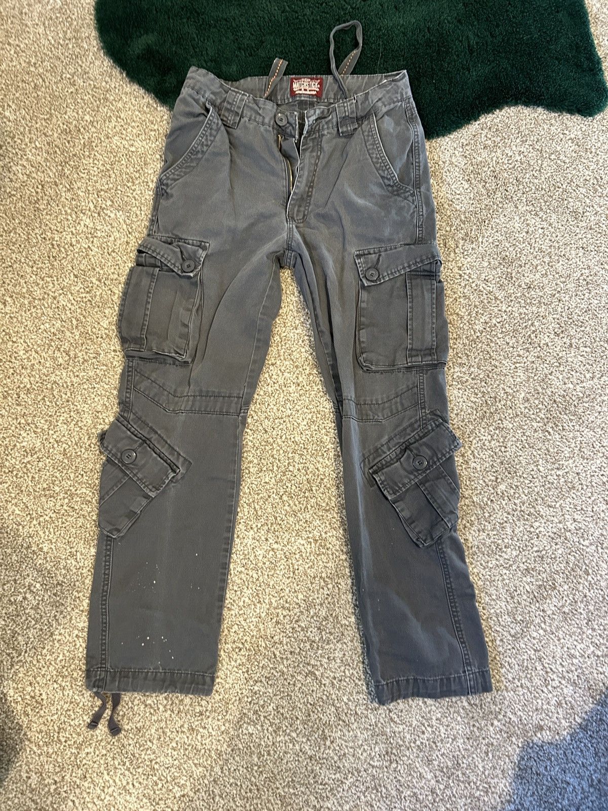 Vintage Matchstick Workwear Cargo Pants 1978 | Grailed