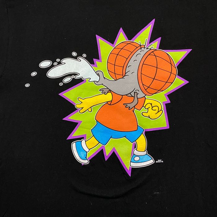 Very Rare Bart the Fly Treehouse of Horror VIII The Simpsons Tee M ...