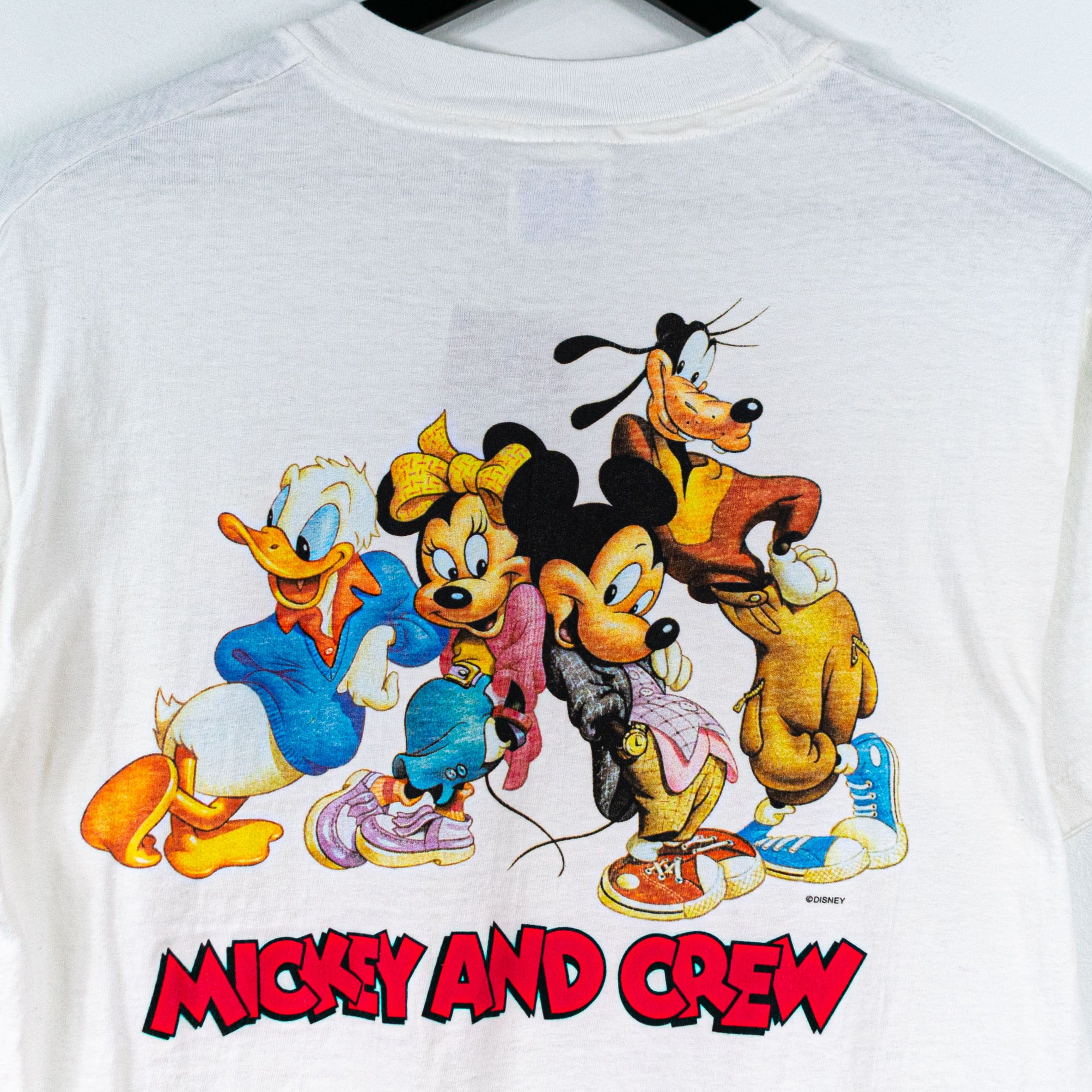 Disney × Mickey Mouse × Vintage Vintage 90s Disney Software Mickey Crew ...