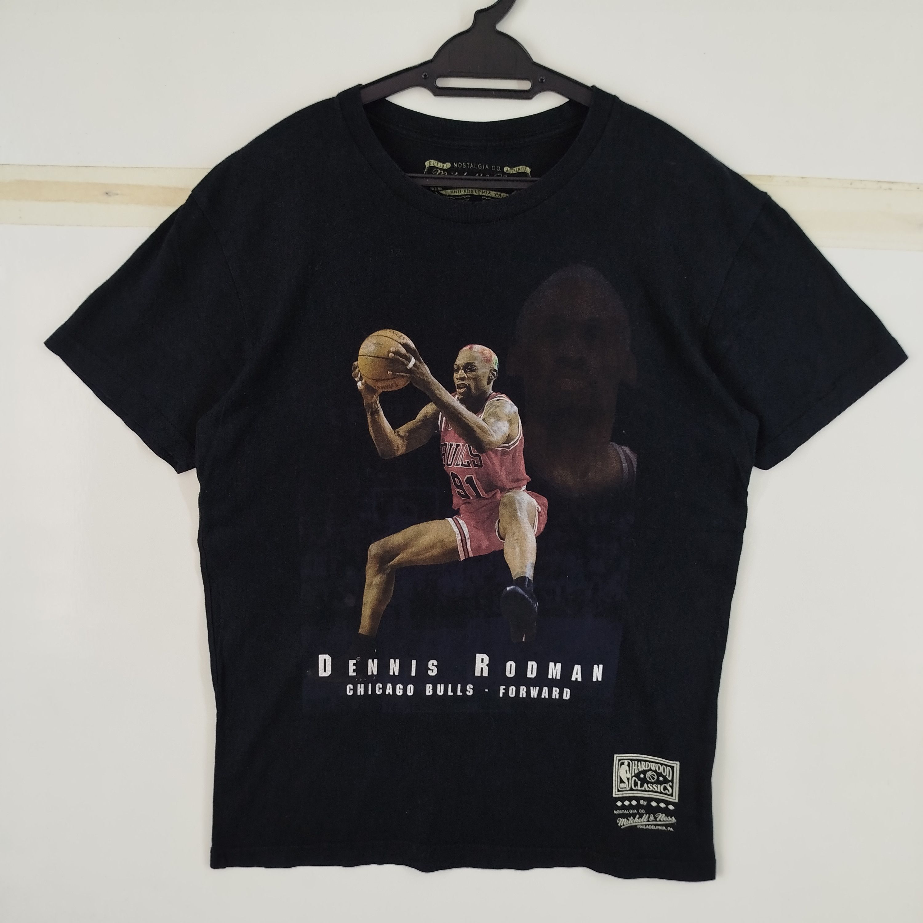 Mitchell & Ness Dennis Rodman NBA Chicago Bulls By Mitchell & Ness Big Print | Grailed