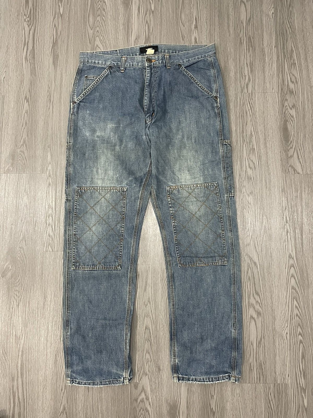 Japanese Brand Scanner Jeans Double Knee Pant | Grailed