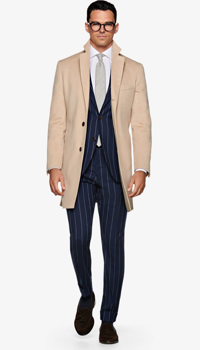 Suitsupply Camel Jort Overcoat | Grailed