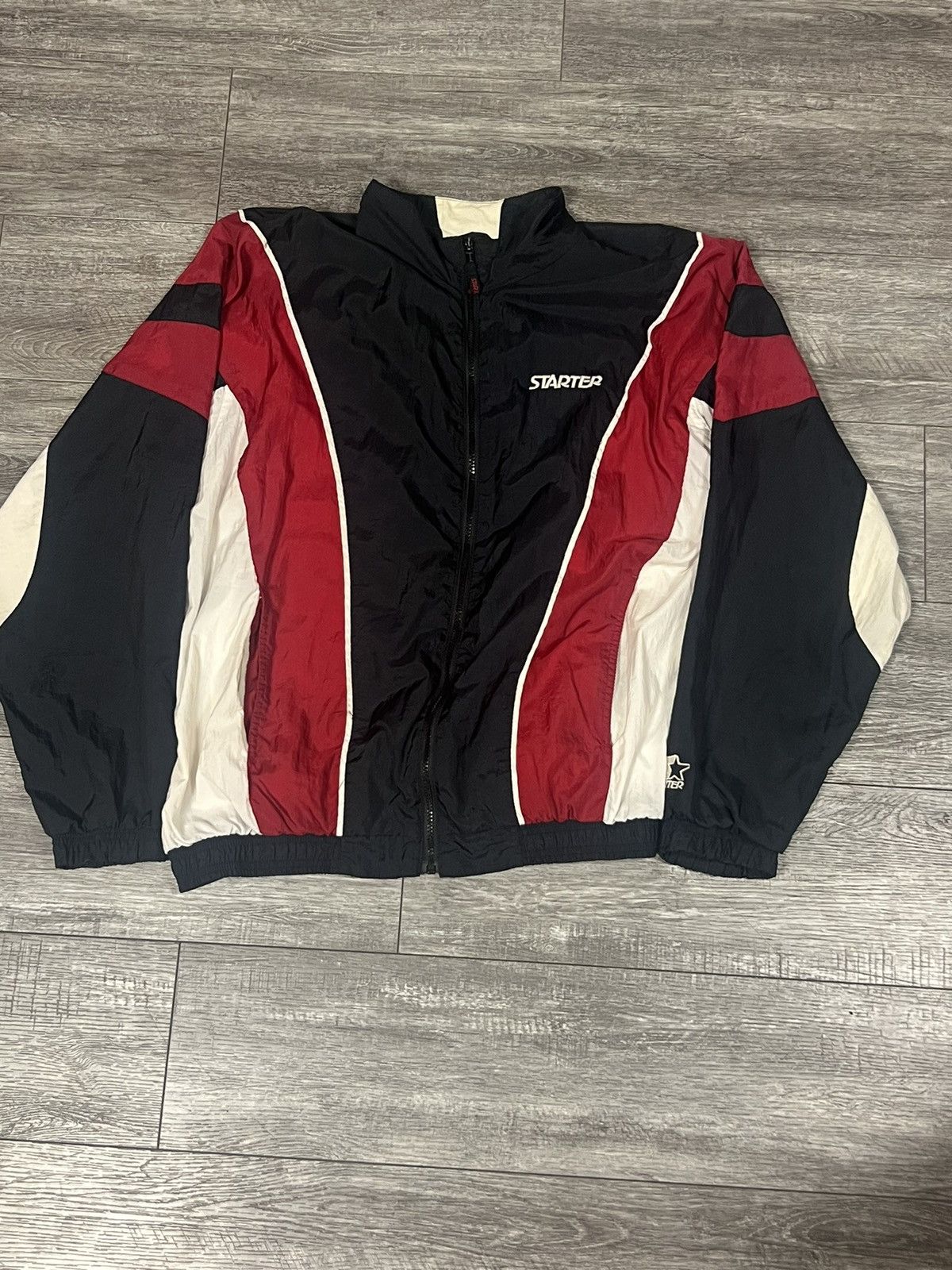 Starter × Vintage 90s Starter Windbreaker Jacket | Grailed