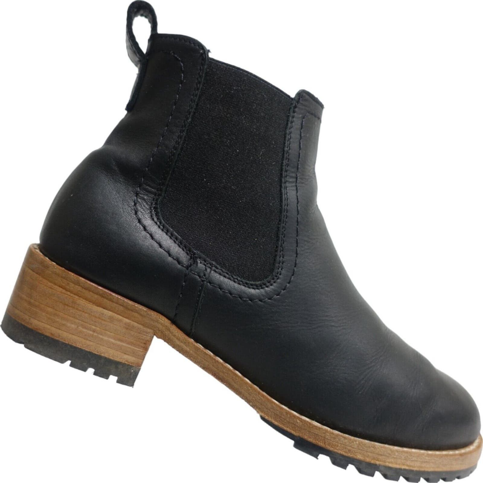 Other PORTLAND LEATHER GOOD Chelsea Boot Patina 7.5 Black Handmade ...