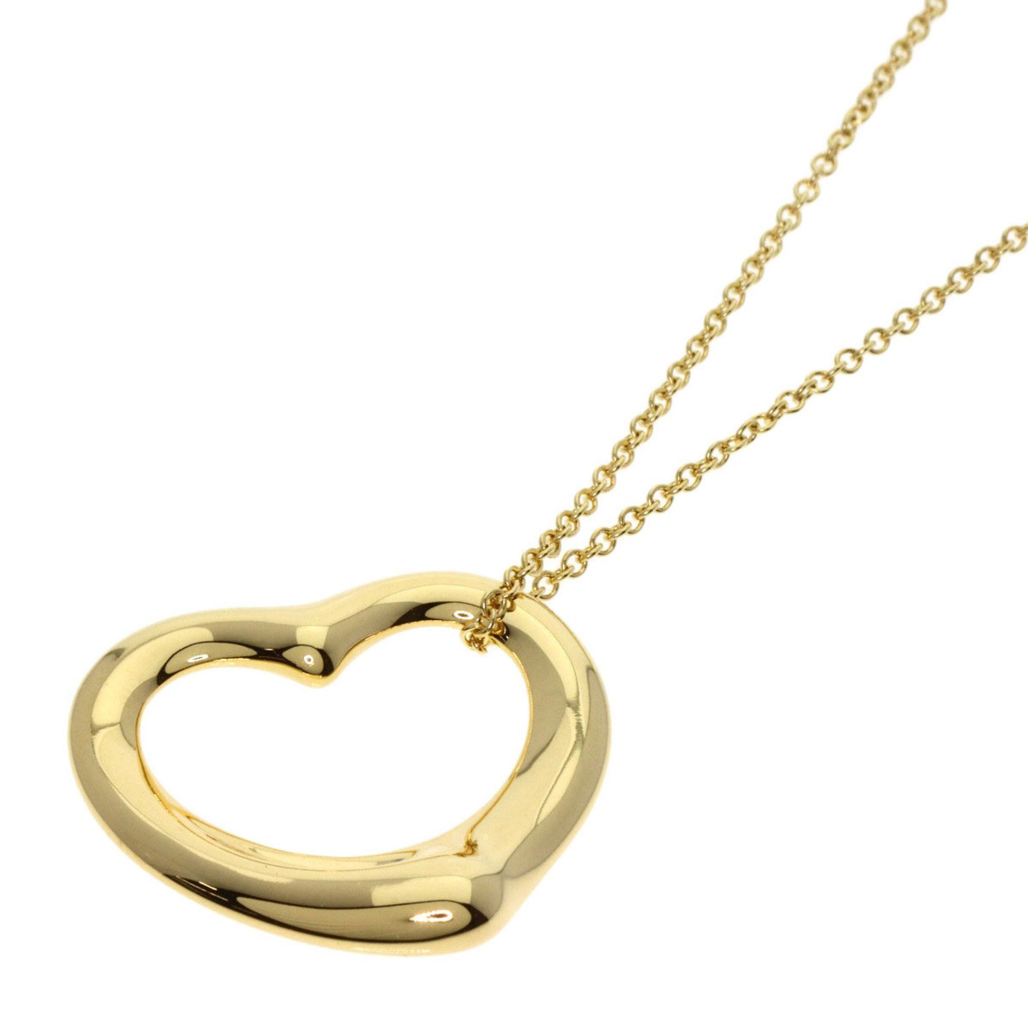 Tiffany & Co. Tiffany Heart Necklace, 18K Yellow Gold, Women's, TIFFANY ...