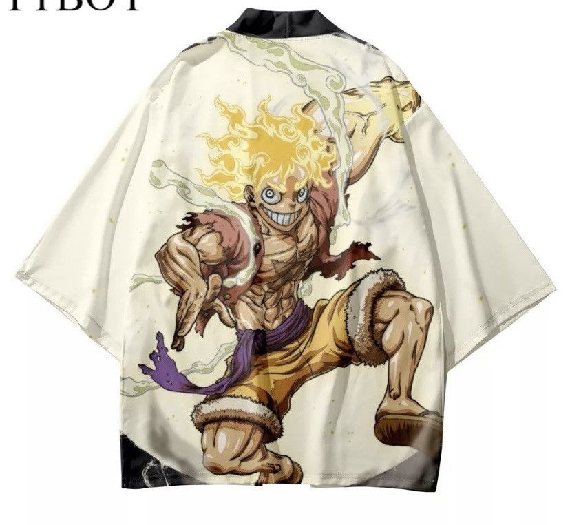 One Piece Kimono japanese brand one piece luffy kimono anime one piece ...