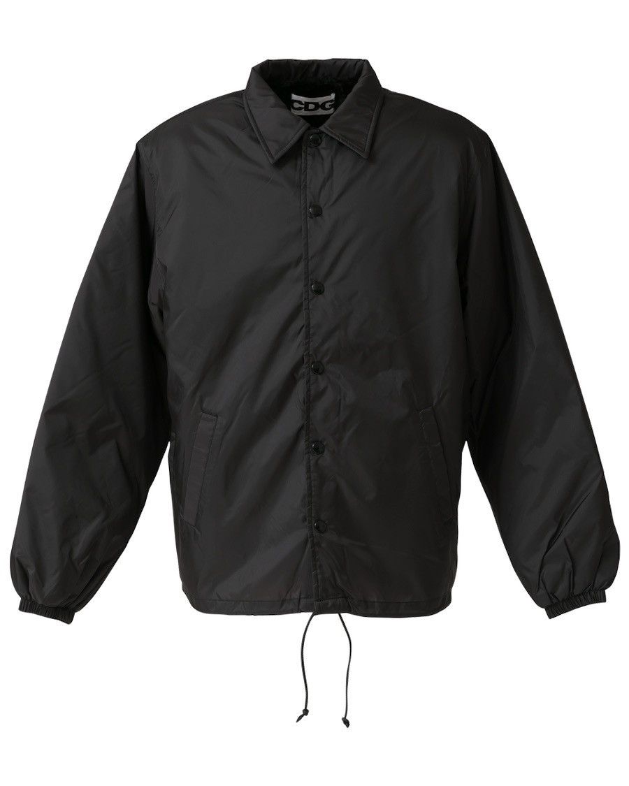 Comme des Garcons CDG logo boa lined Coach Jacket | Grailed