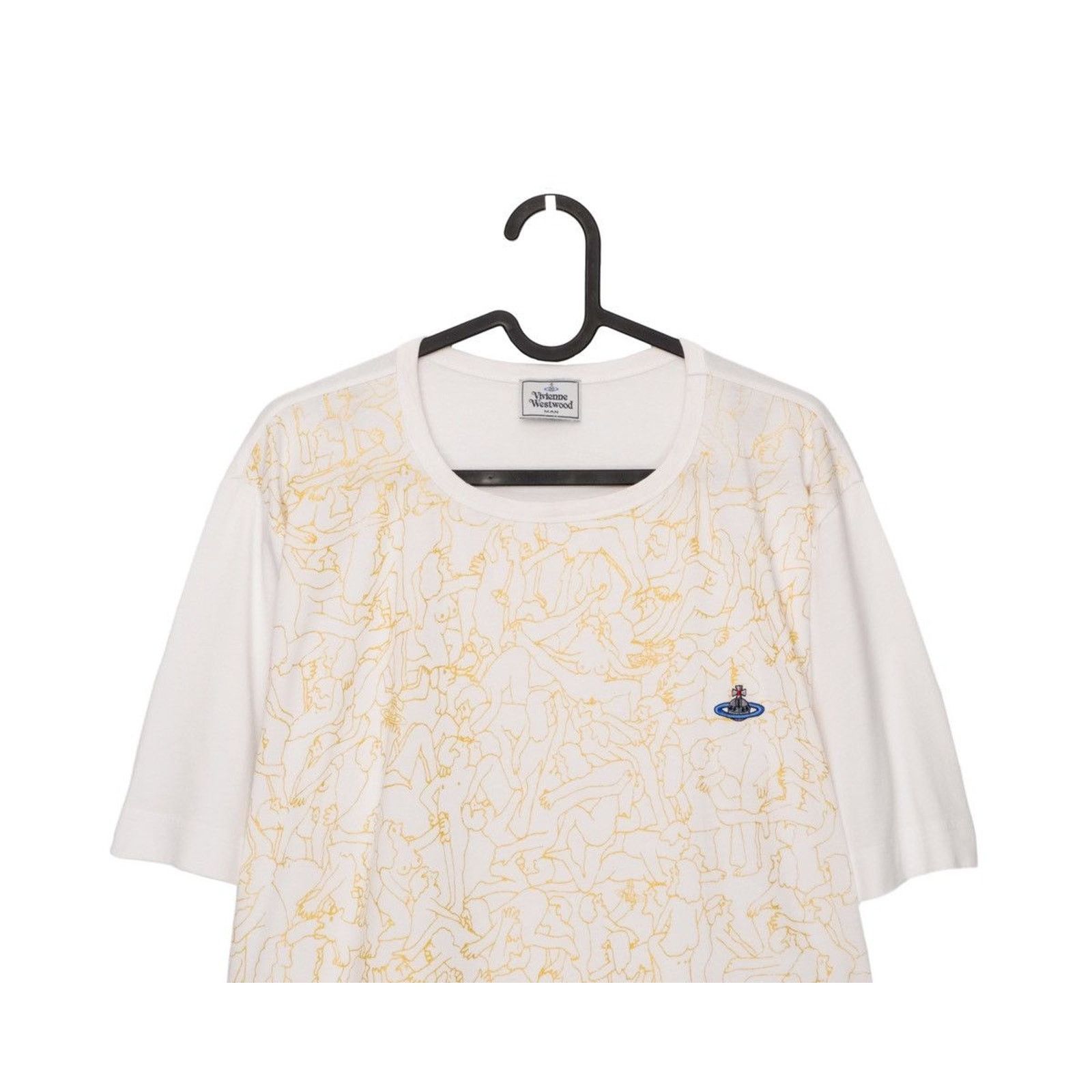Vivienne Westwood Vivienne Westwood SS14 Orb Sex Print Kamasutra Tee Shirt | Grailed