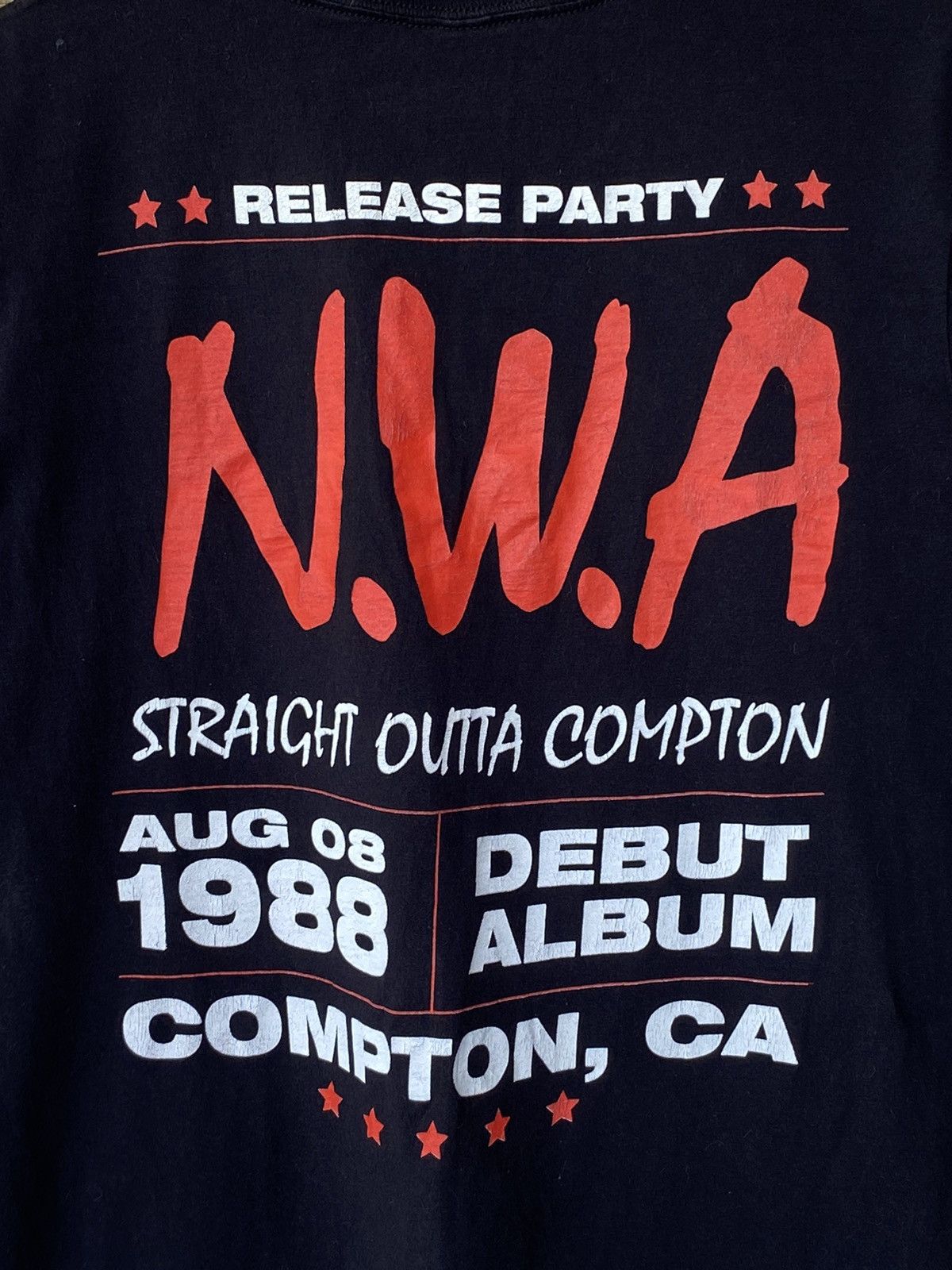 Rap Tees × Vintage Vintage NWA Straight Outta Compton N.W.A Eazy E Ice ...