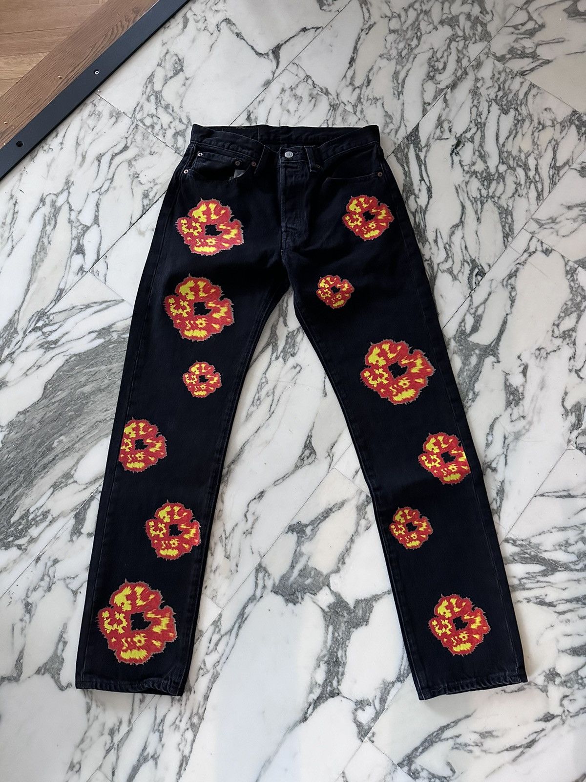 DENIM TEARS Denim tears offset jeans | Grailed