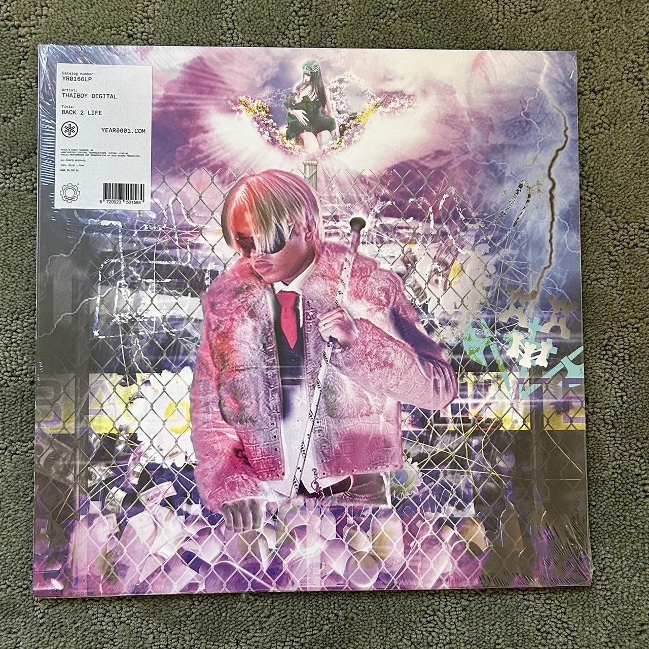 Drain Gang × Sad Boys Thai boy Digital Back 2 Life 12’ Pink 1st Press ...