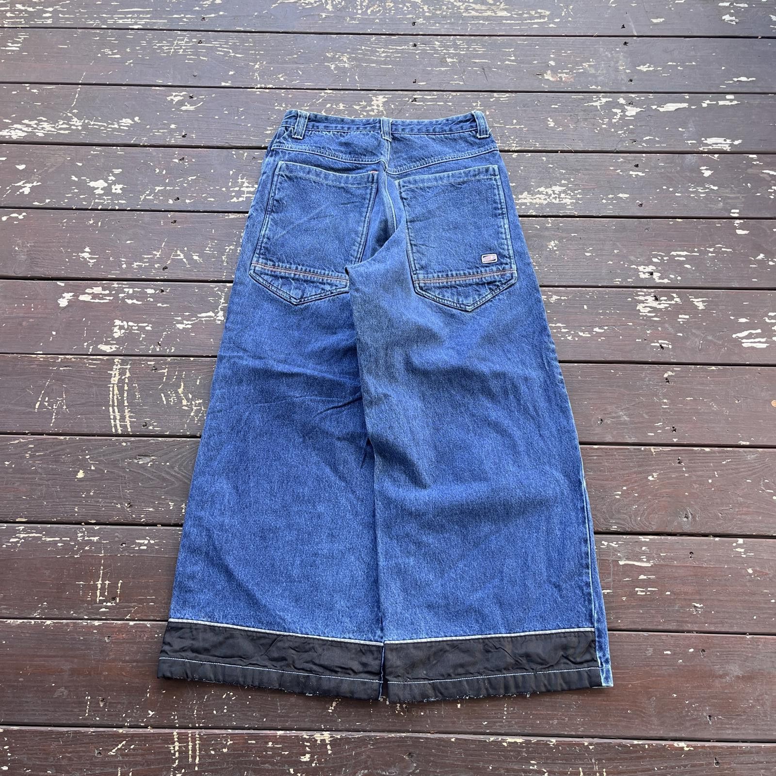 Jnco (30x28) Vintage 90's JNCO Style Breakdown Wide-Leg Jeans | Grailed