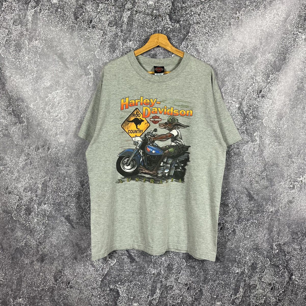 Vintage Harley Davidson Australia 1997 Kangaroo Vintage T-Shirt | Grailed