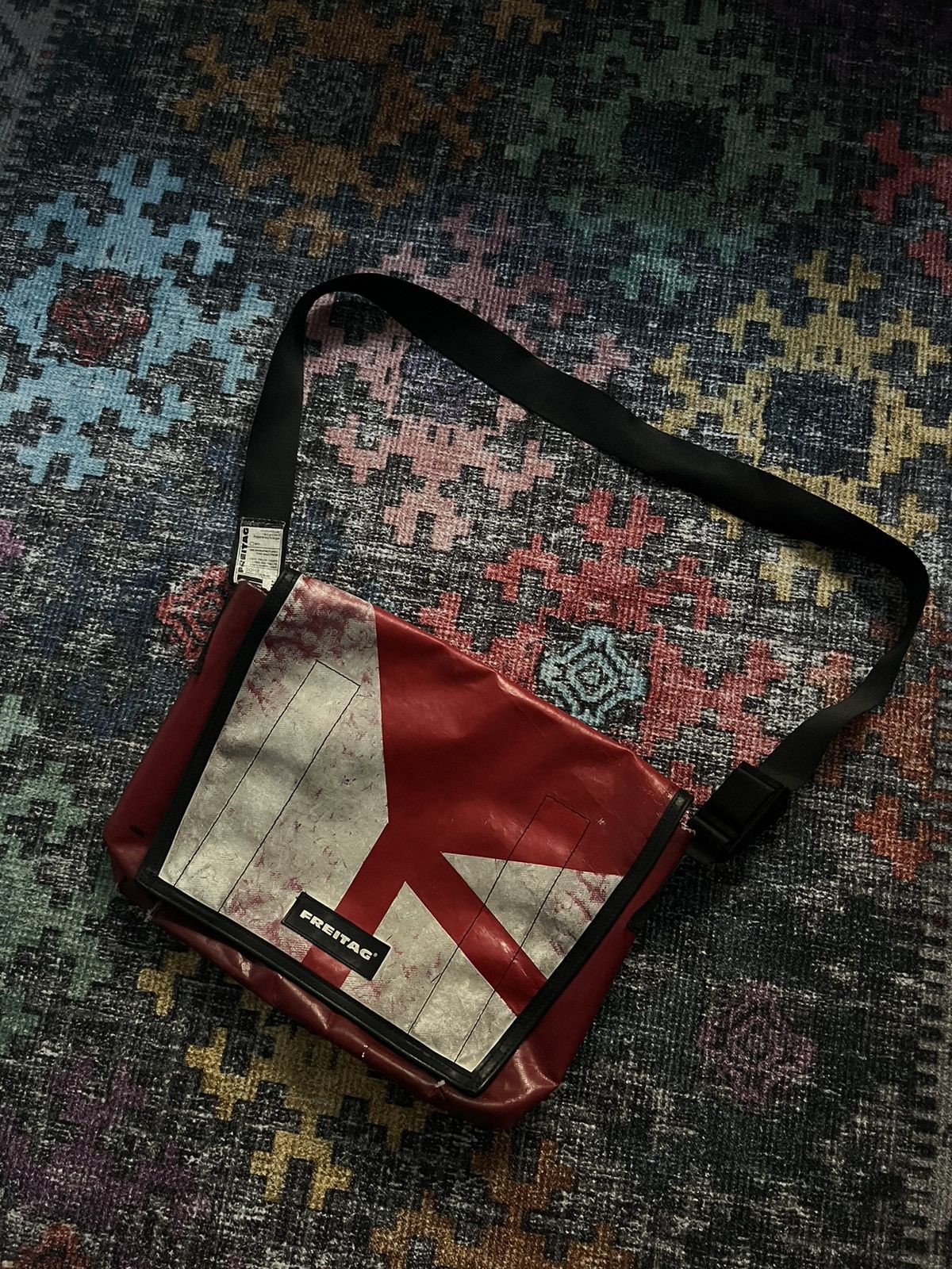 Vintage ‼️VINTAGE FREITAG LEATHER BIG LOGO TRANSFORM SHOULDER BAG‼️ ...