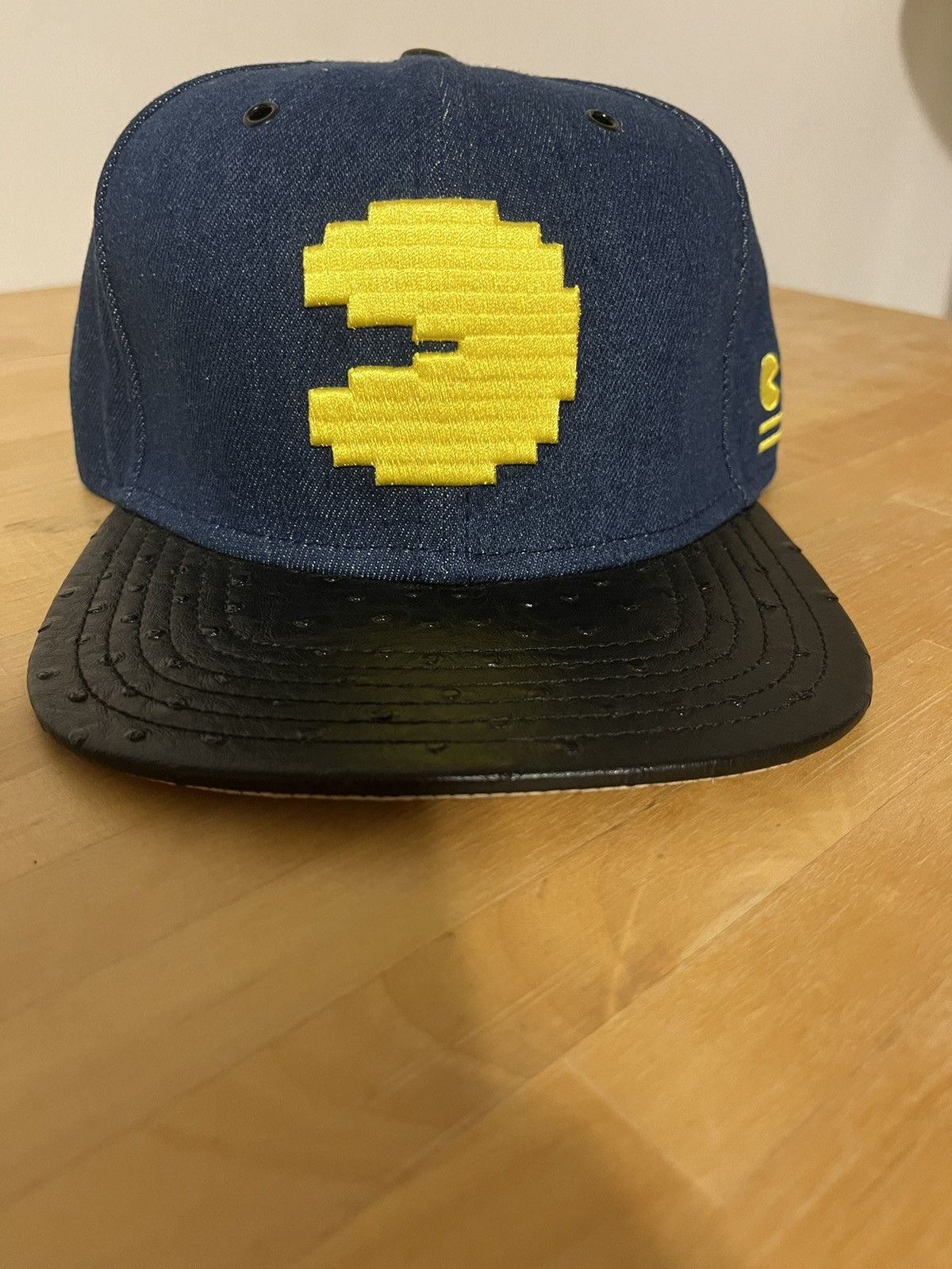 Streetwear PAC—Man logo denim adjustable SnapBack cap | Grailed