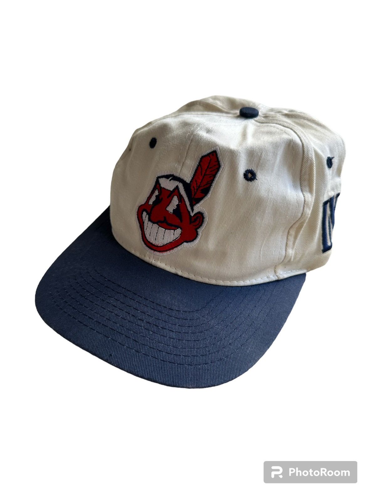 MLB × Made In Usa × Vintage Vintage 90s Cleveland Indians Hat | Grailed