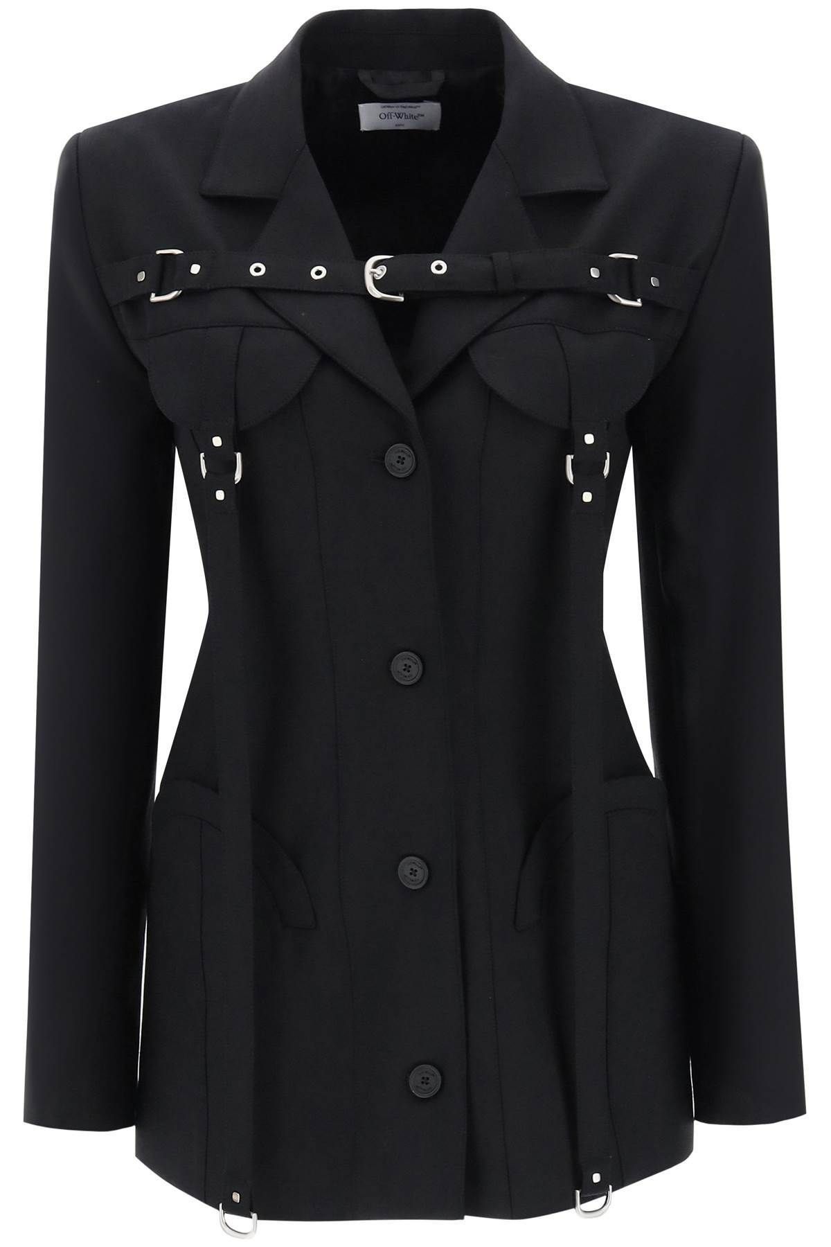 Off-White Cargo Jacket With Straps Size EU 40 for Women | Grailed