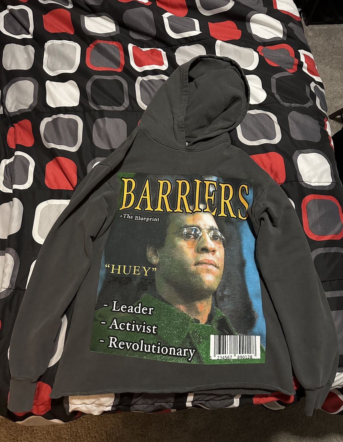 Barriers Barriers Huey Newton Hoodie | Grailed