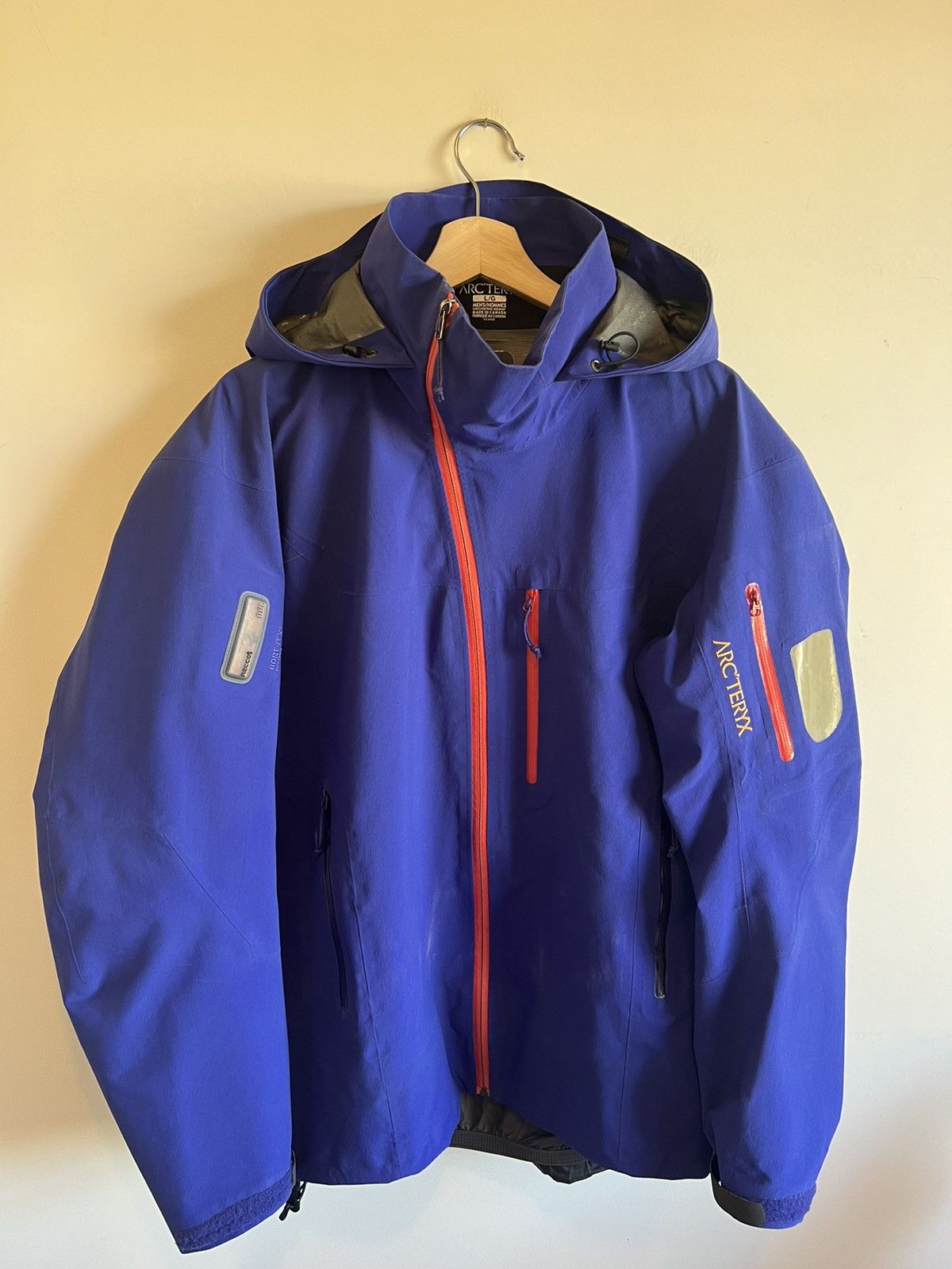 Arc'teryx × Vintage Arc'Teryx 24K Gold Sidewinder Recco System Gore Tex ...