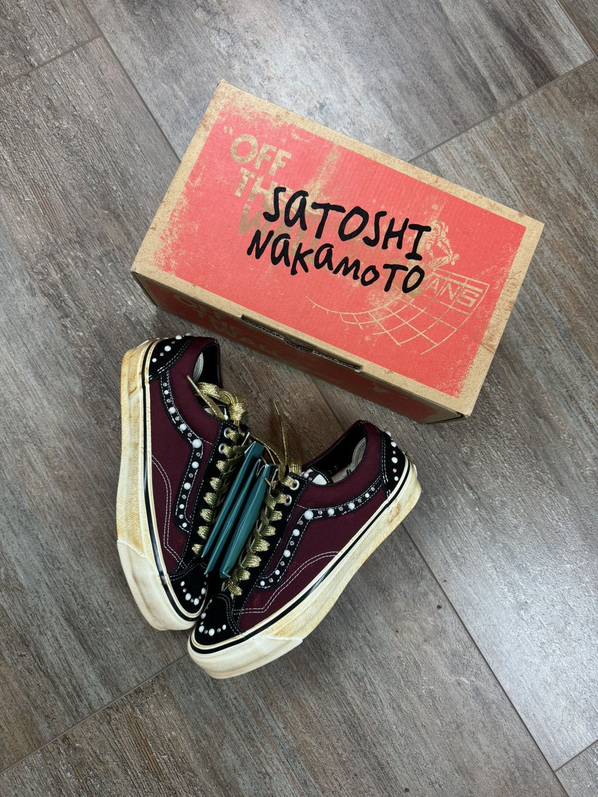 Satoshi Nakamoto × Vans 1/100 COMPLEXCON EXCLUSIVE SATOSHI NAKAMOTO ...