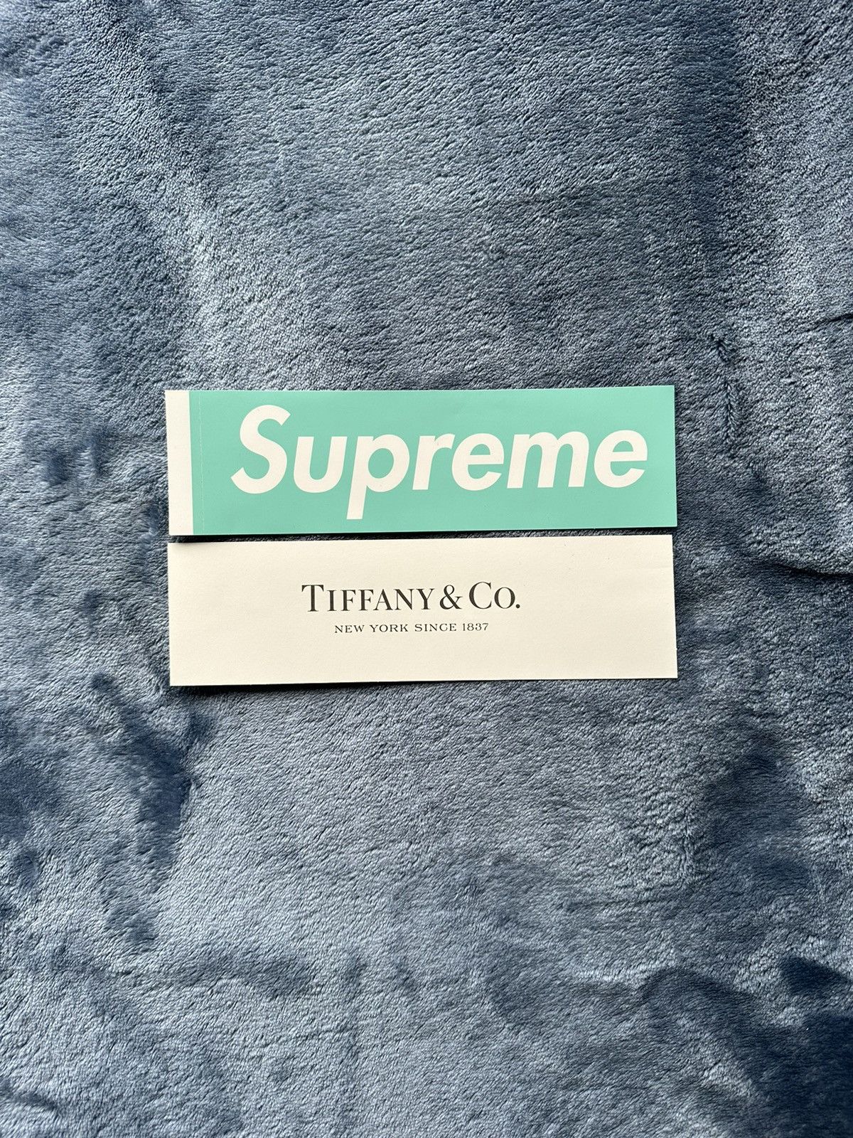 Supreme Supreme Tiffany & Co Box Logo Sticker | Grailed