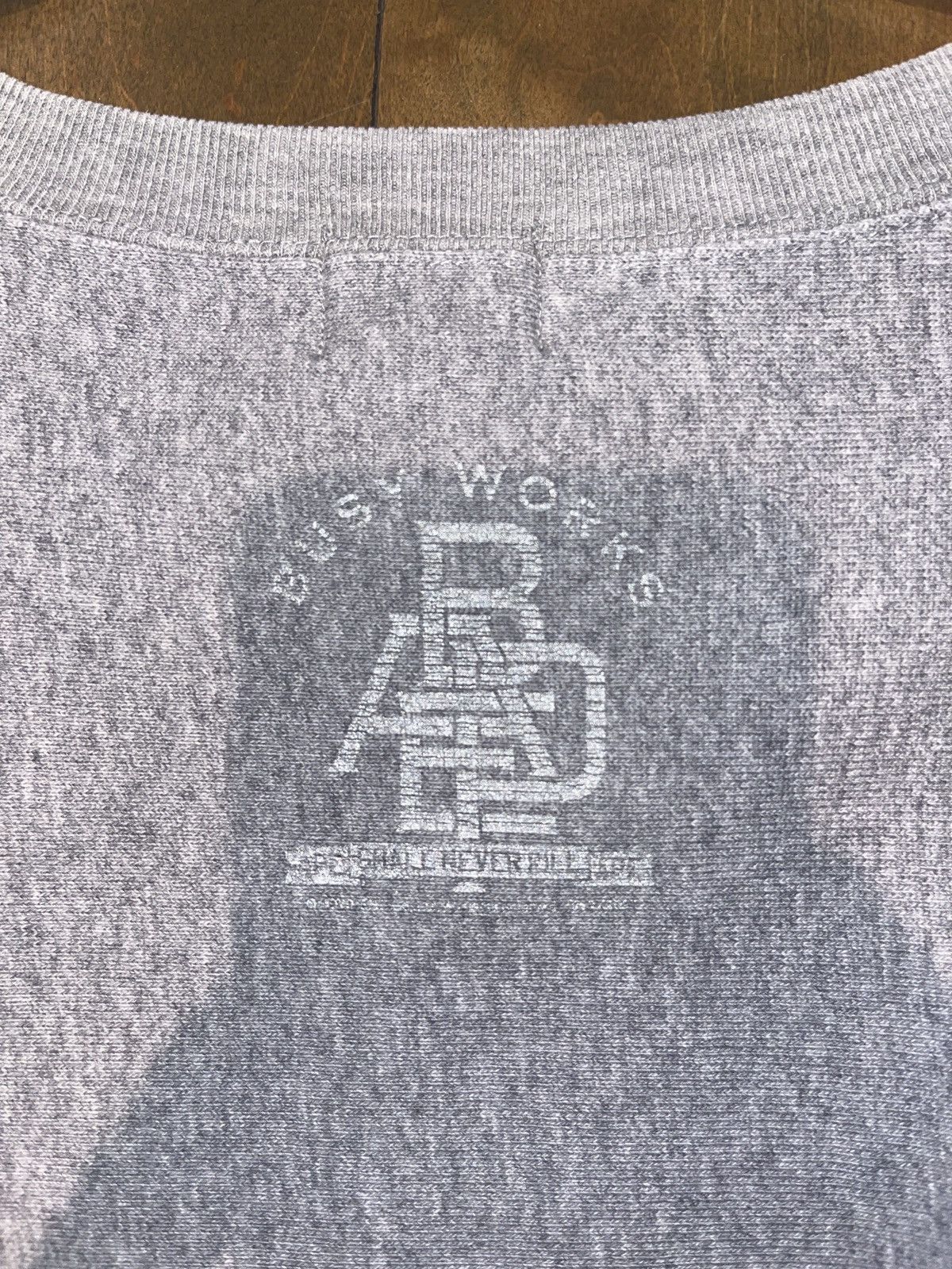 Bape Cursive Logo Crewneck | Grailed