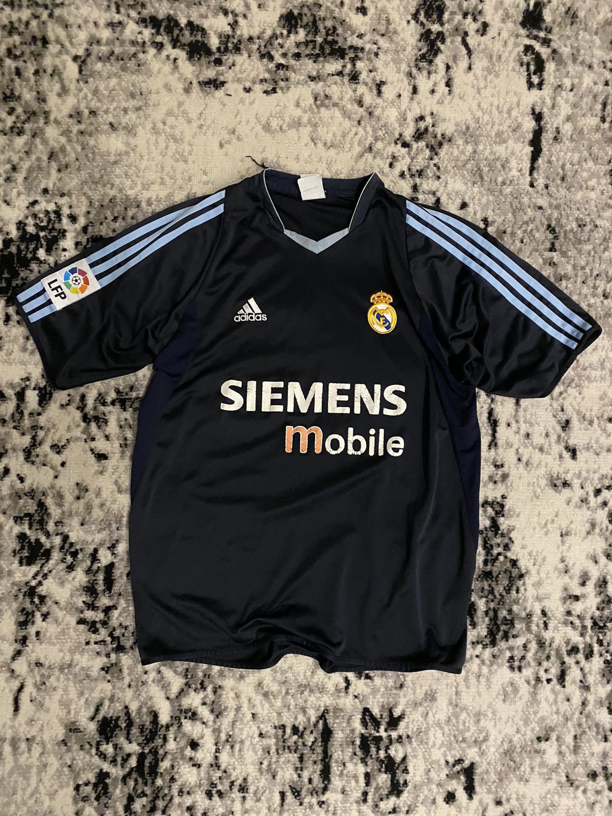 Adidas × Real Madrid Adidas Vintage Real Madrid Jersey Siemens Mobile ...