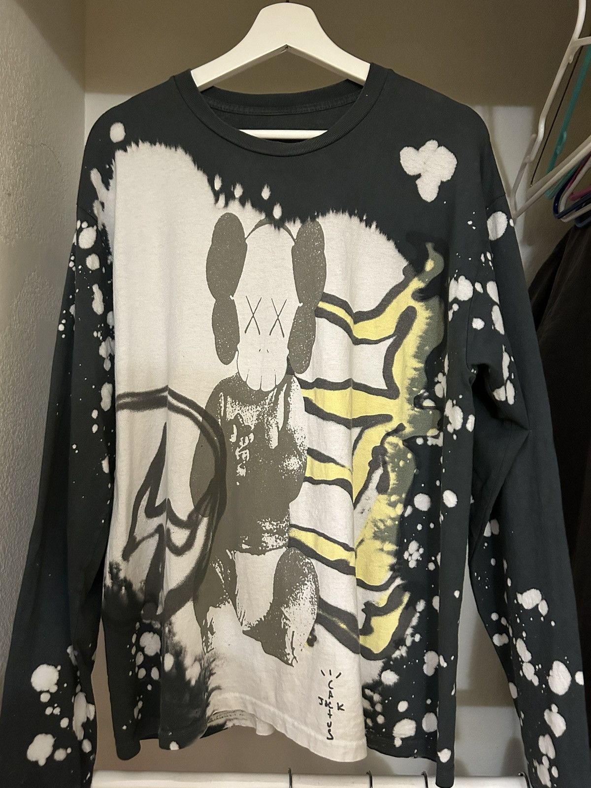 Fragment Design × Kaws Travis Scott Cactus Jack x Kaws x Fragment | Grailed