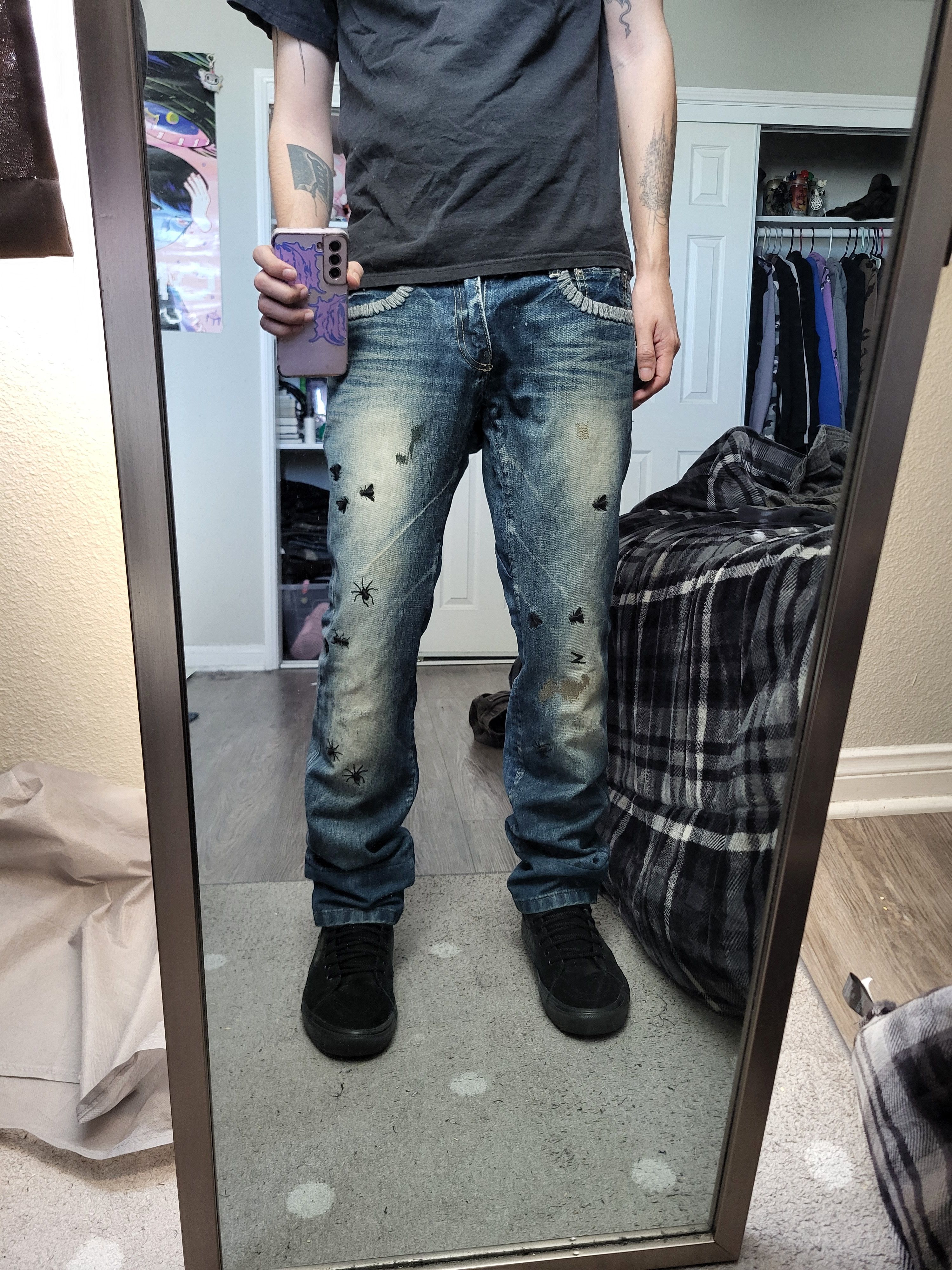 Undercover Undercover AW06 Bug Insect Denum Guruguru | Grailed