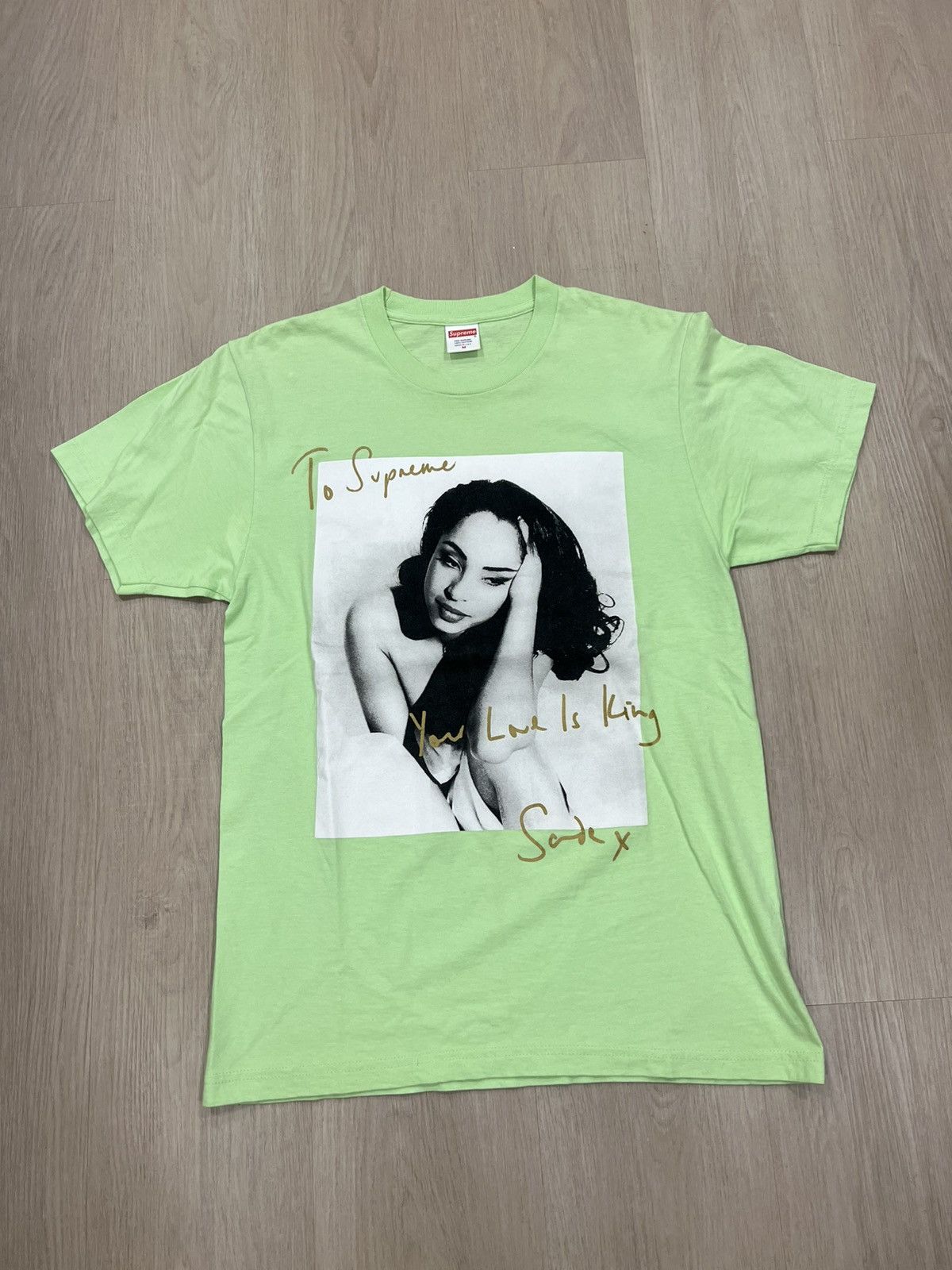Supreme Supreme Sade Tee Light Green Medium | Grailed