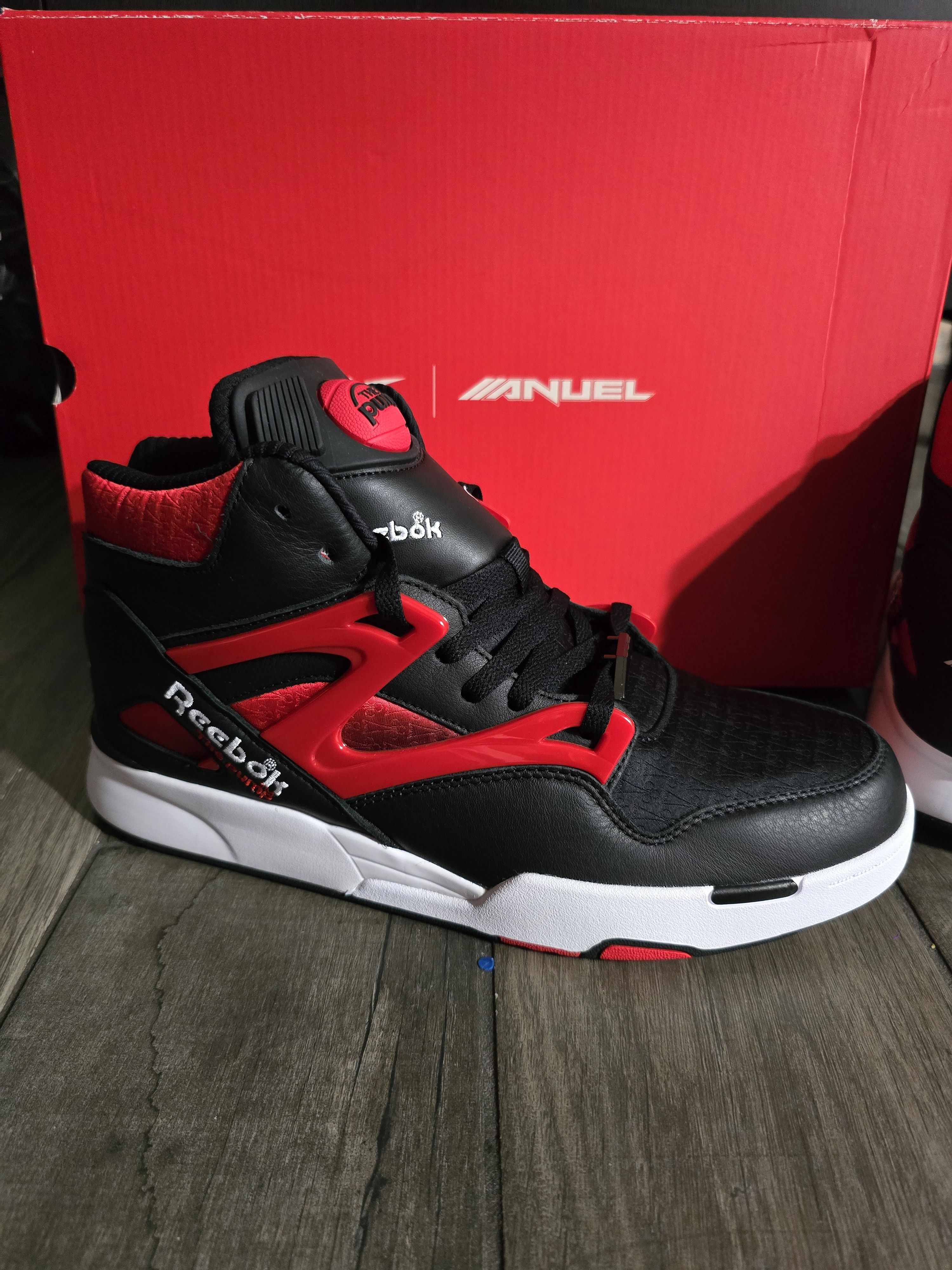 Reebok Anuel AA x Pump Omni Zone 2 the sky above the street | Grailed