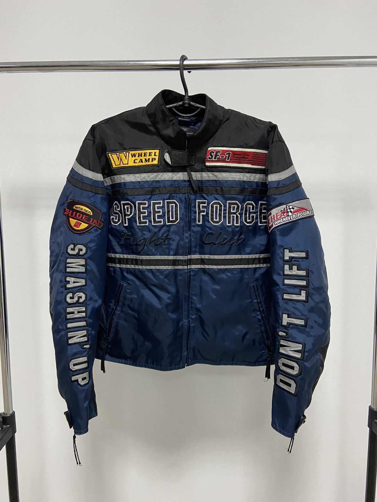 Racing × Streetwear × Vintage Speed Force Racing Jacket Big Logo ...