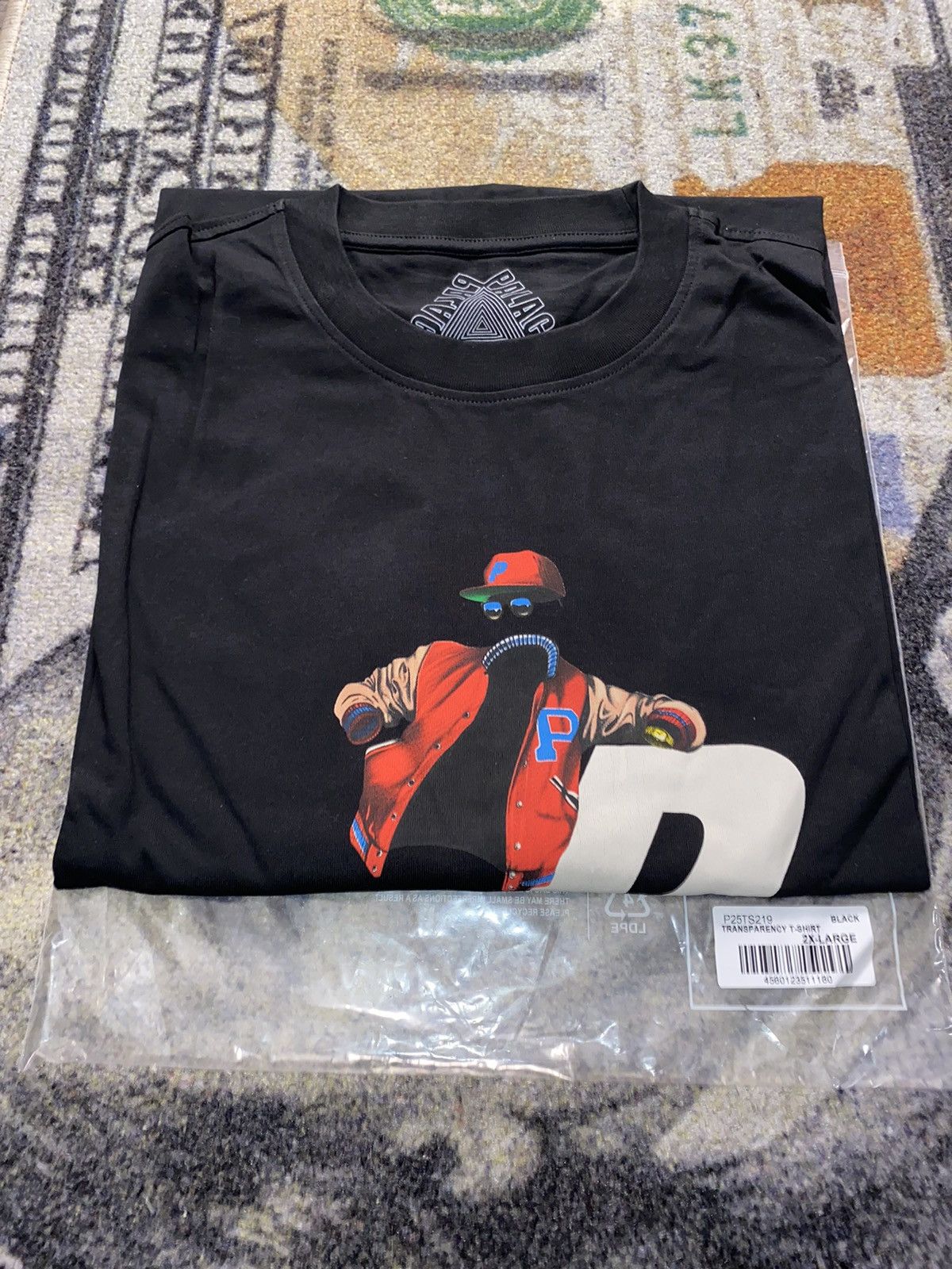 Palace Palace Transparency T-Shirt Black | Grailed