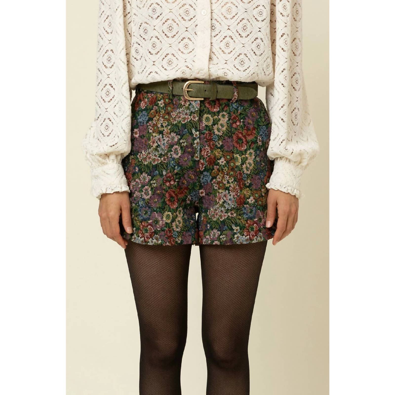 FRNCH Tiffany Woven Shorts In Multi | Grailed