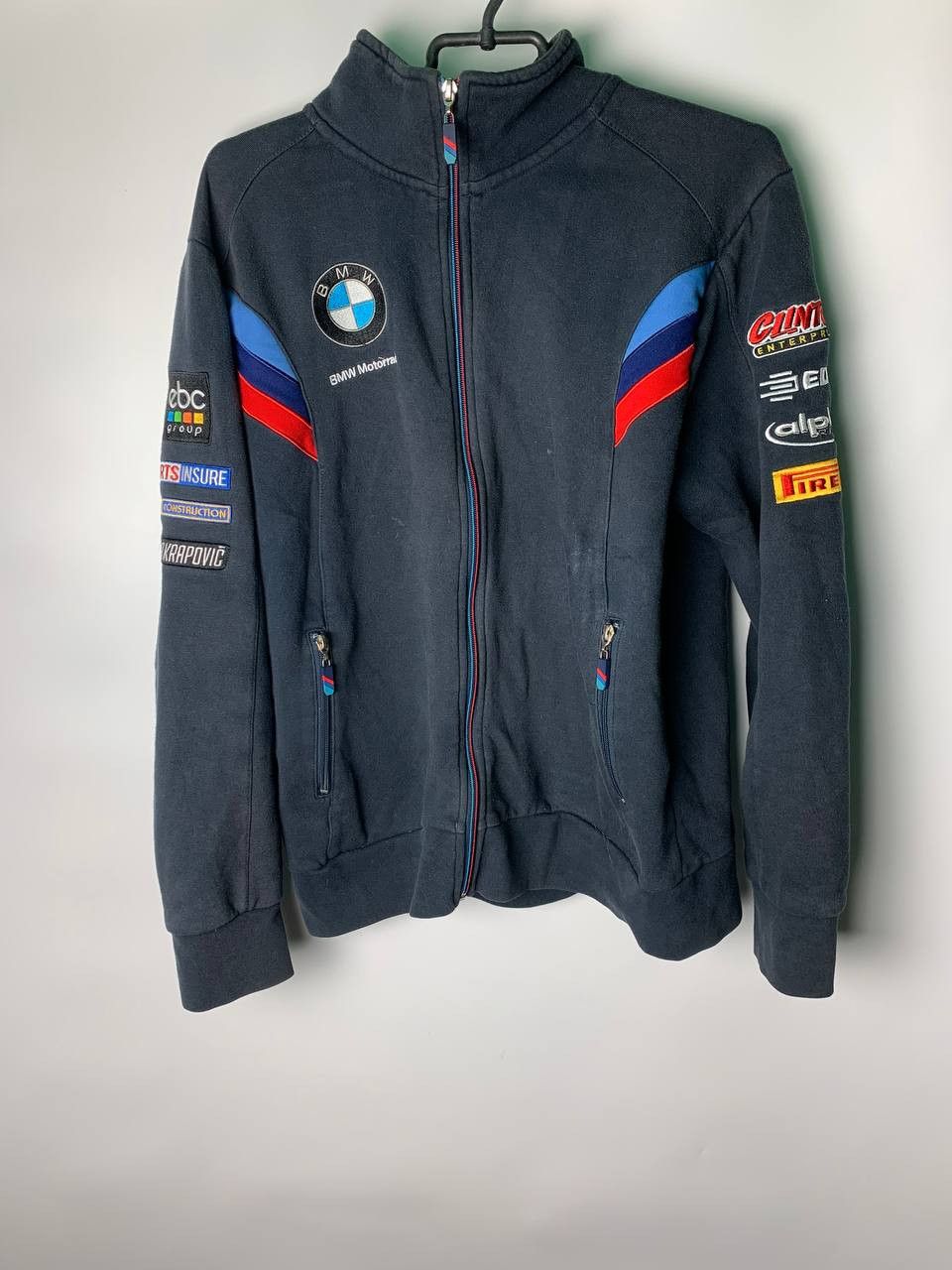Bmw × Racing × Vintage Vintage Y2K streetwear BMW Racing Track Top ...