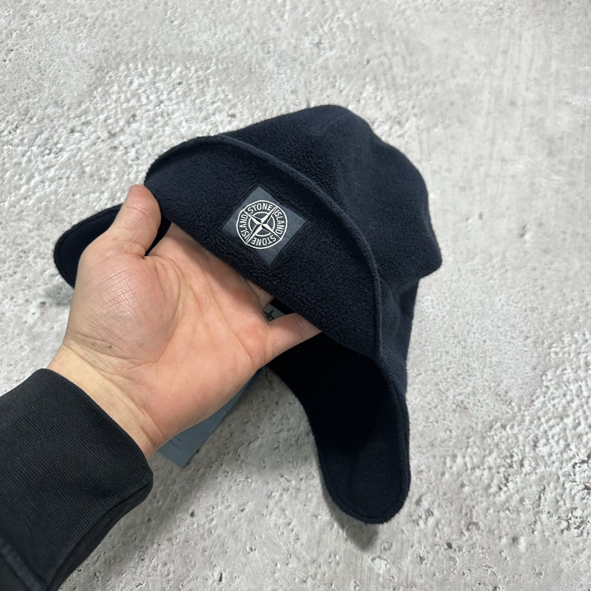 Stone Island Vintage Stone Island Patch Programm Fleece Trapper Hat ...