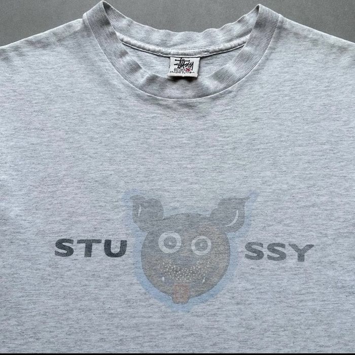 Vintage VINTAGE 1990s STUSSY DOG T SHIRT | Grailed