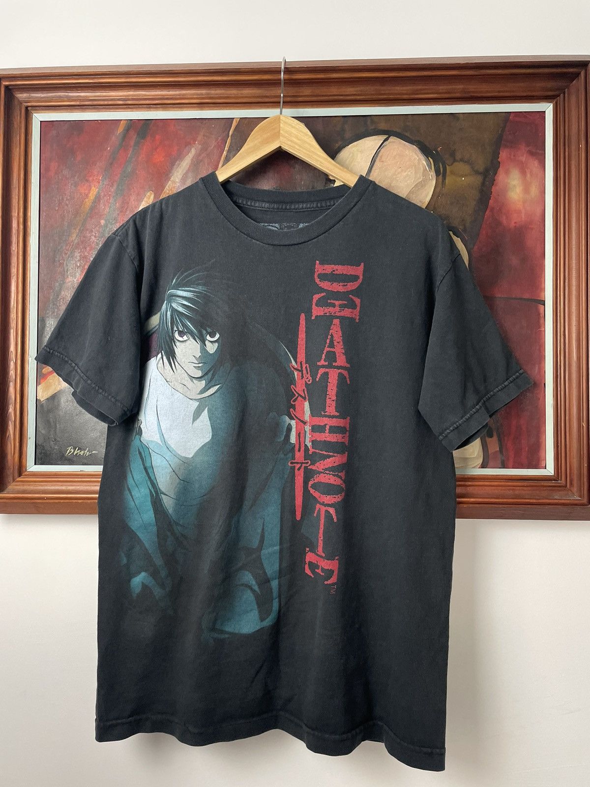 Vintage Death Note Anime Movie Tee Vintage Y2k Rare Print Streetwear ...