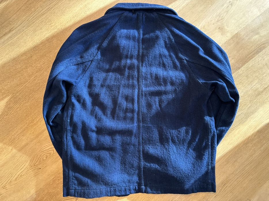 Apolis Indigo Wool Chore Jacket | Grailed