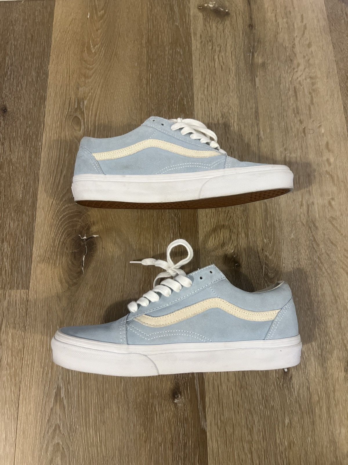 Vans Baby Blue Old Skool Vans | Grailed
