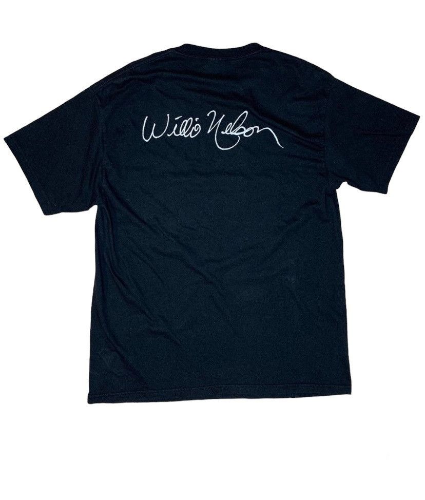 Band Tees × Hanes × Vintage Rare Vintage Y2K Autographed Willie Nelson ...