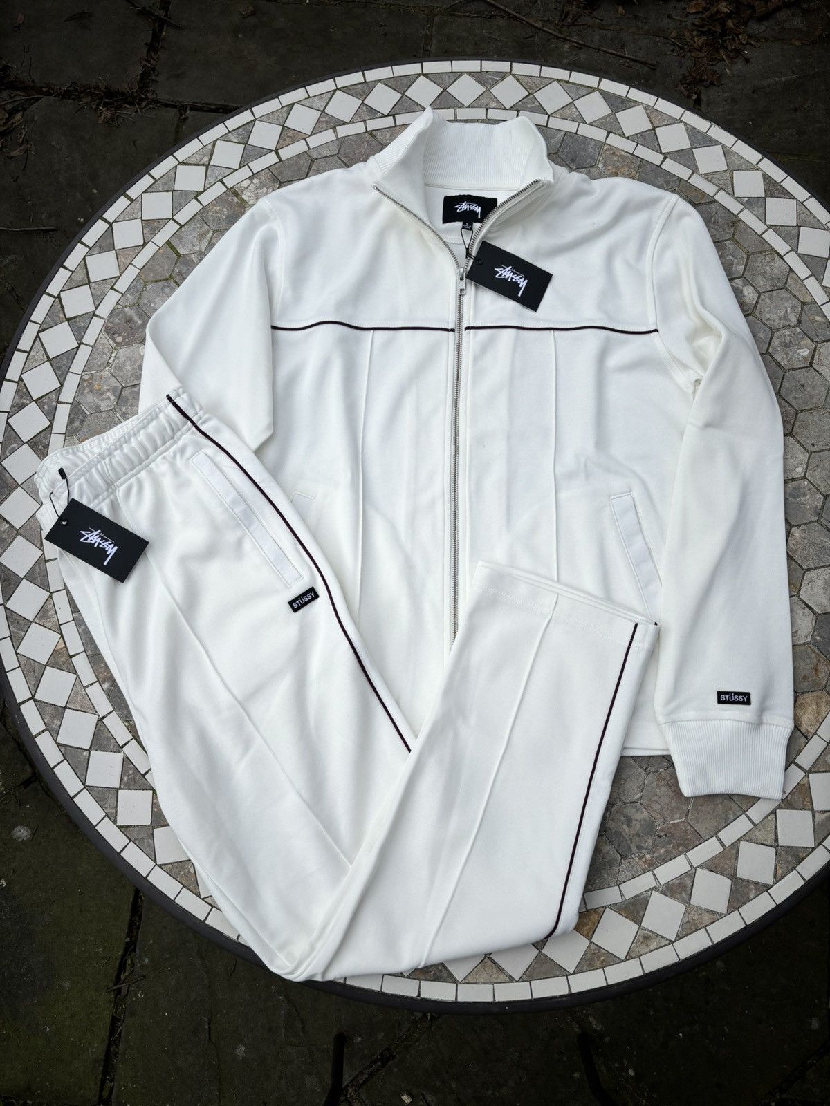 Stussy STÜSSY Poly Track Suit Full Set BNWT | Grailed