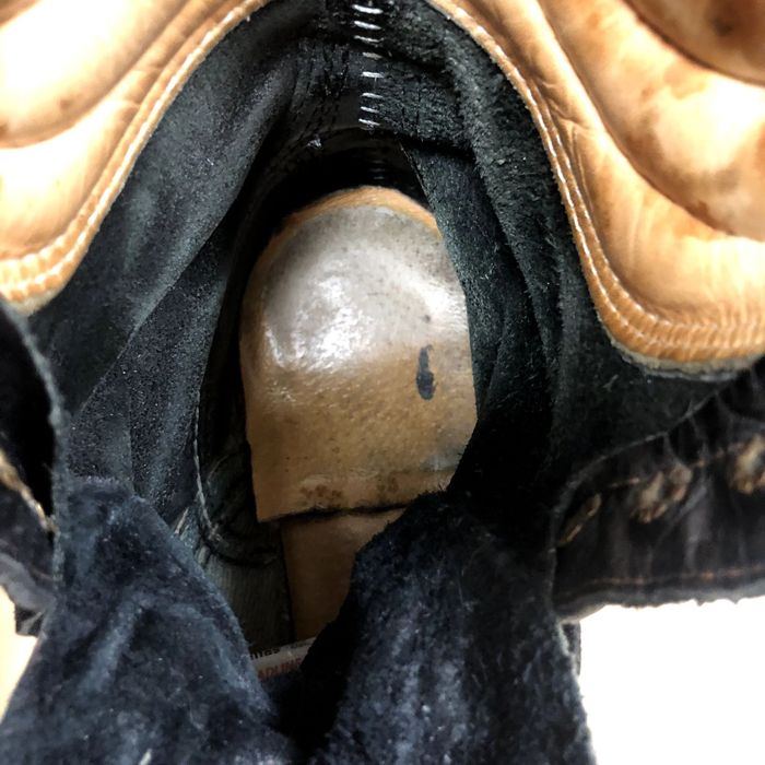 Unkwn 60's USA Made MILITARY BLACK Leather STEEL TOE Jump Boot 9 | Grailed