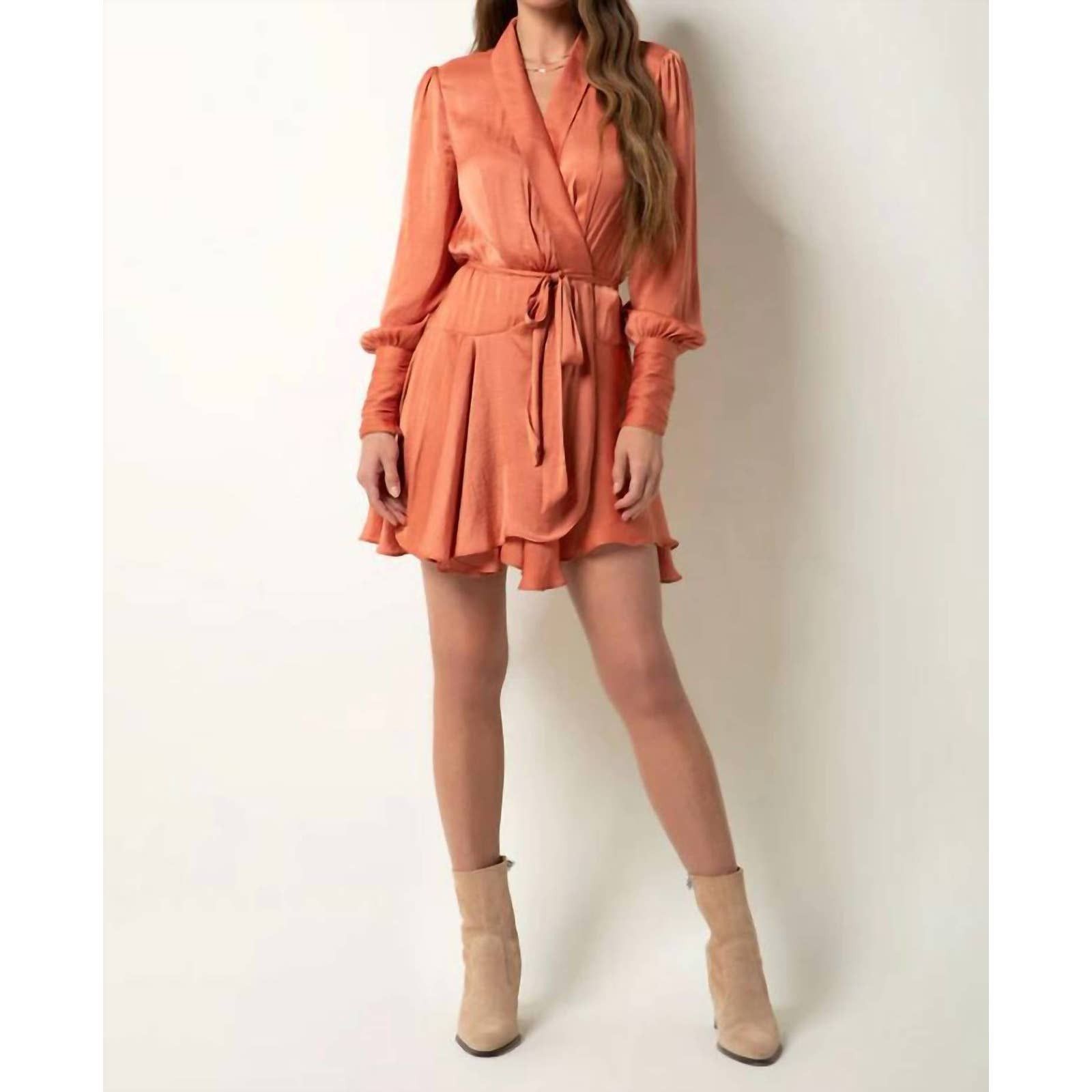 Tart Collections Glenna Dress In Copper Coin | Grailed