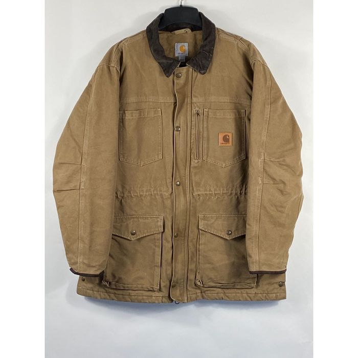 Carhartt Vintage 90s Carhartt Arctic Quilt Lined Canyon Coat Jacket T ...